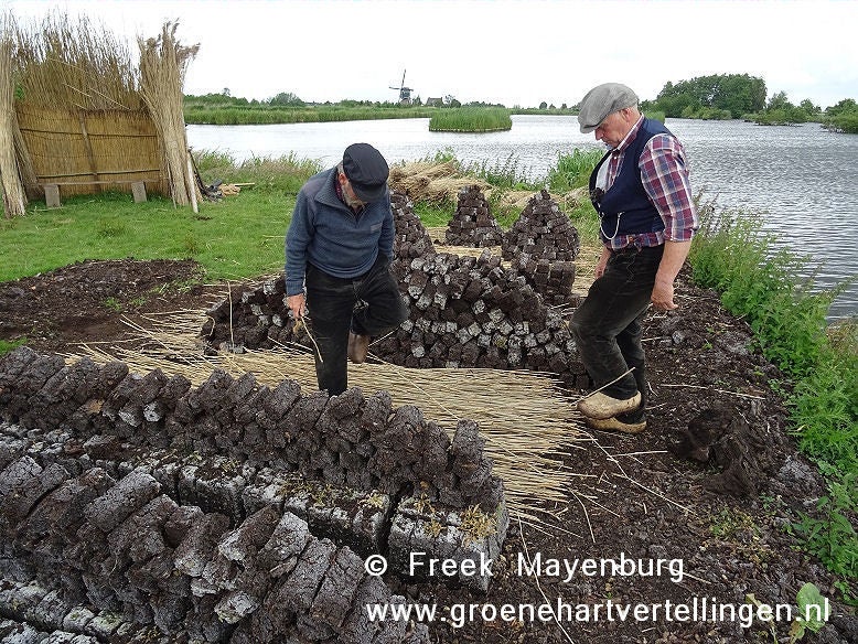 Turfstekers/Turfwinning / Mensen: Beroepen | spijkertegels