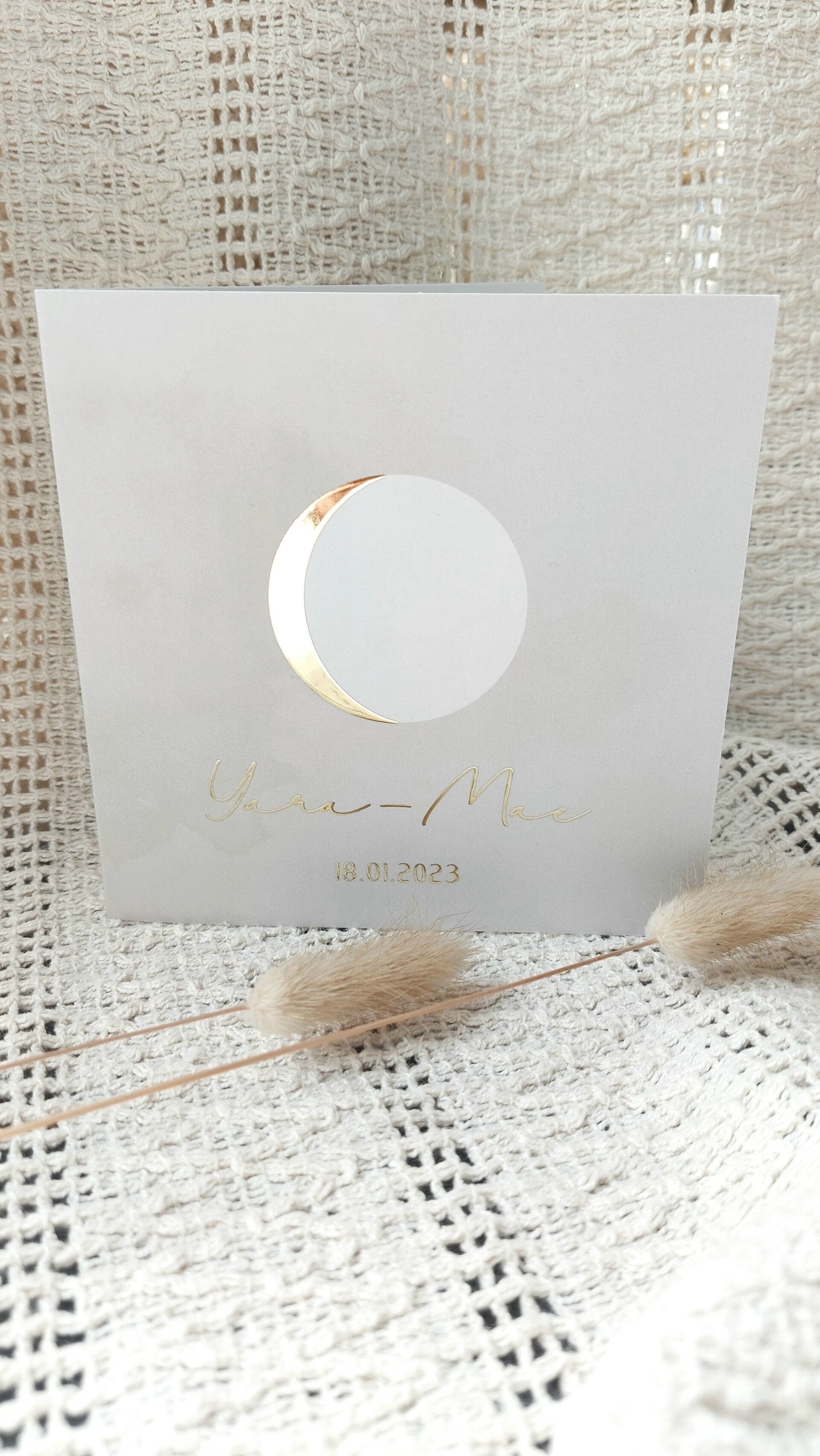 Geboortekaart LUNE | ELLIE Studio