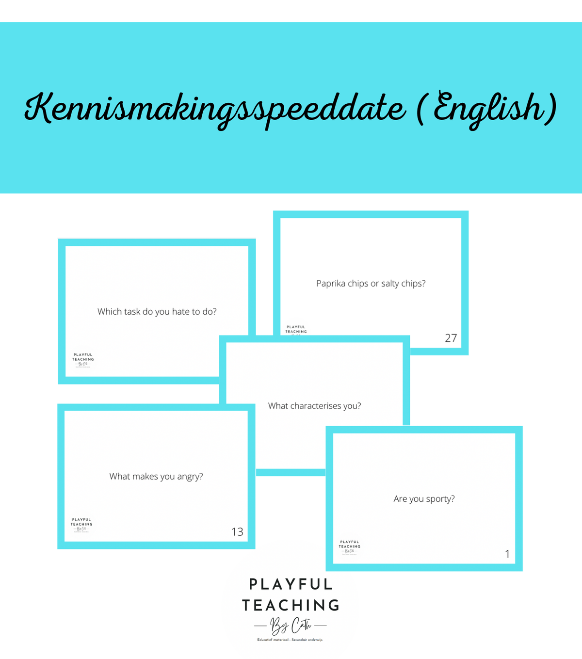 Kennismaking - Engels / Kennismaking met de klas / Gratis materialen ...