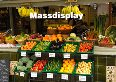 Mass- en classdisplay | Displays