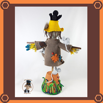 Vince de Vogelverschrikker, Amigurumi Haakpatroon, PDF | CB's Creations