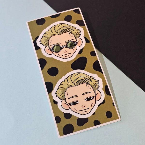 Nanami Kento Dual Sticker Sheet | Metalicbunnyarts.com