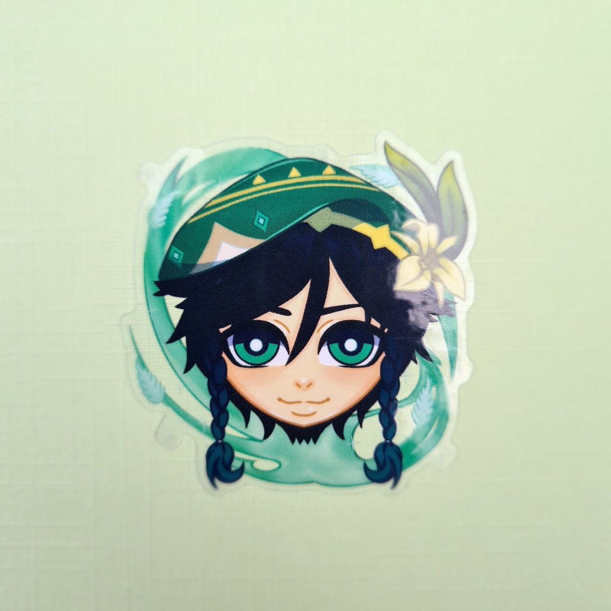 Venti sticker | Genshin Impact | Metalicbunnyarts.com