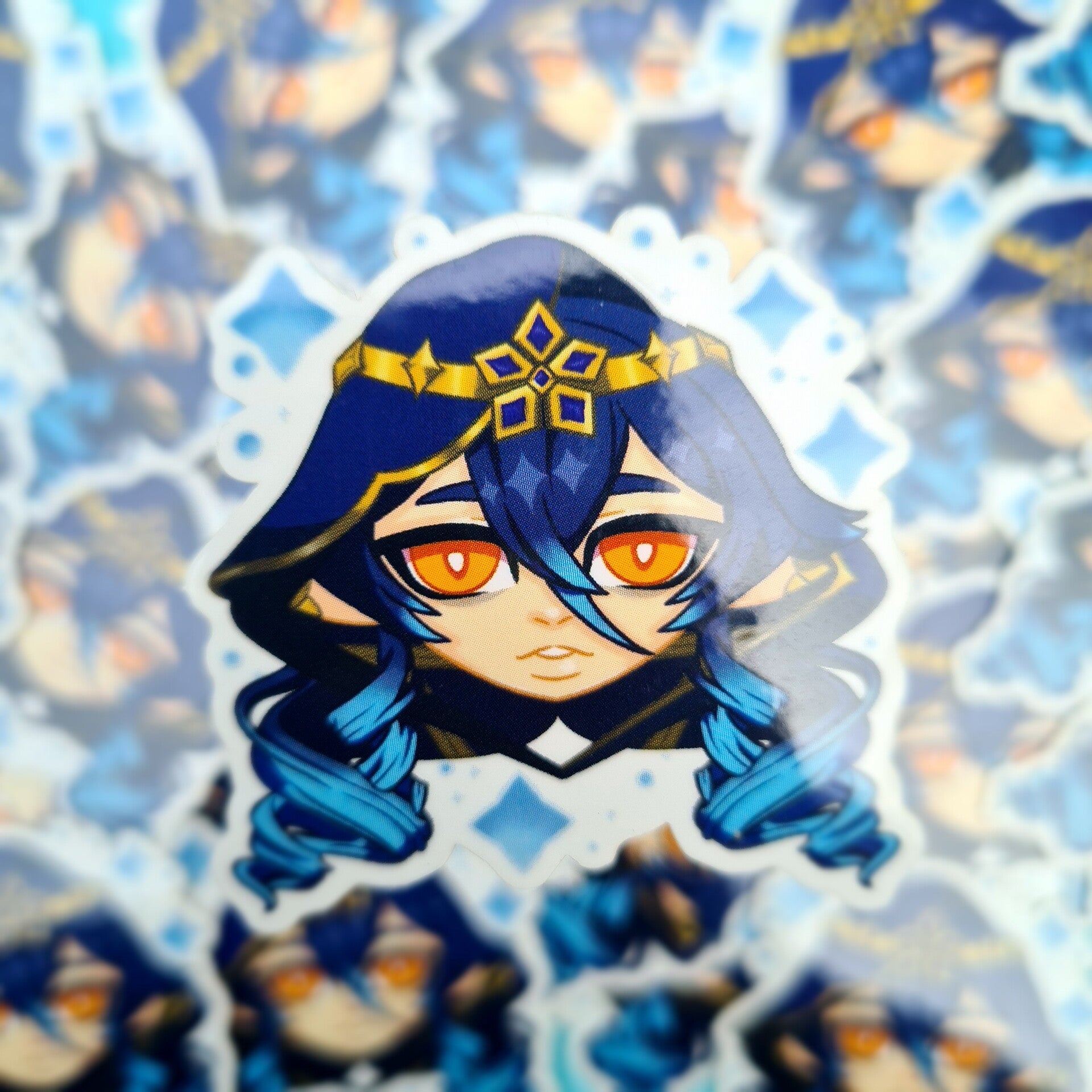 Layla sticker | Genshin Impact | Metalicbunnyarts.com
