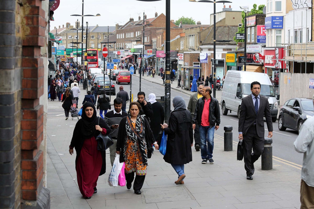 Turflijst bevolkingsgroepen / Opdrachten bezoek Newham | Engeland project