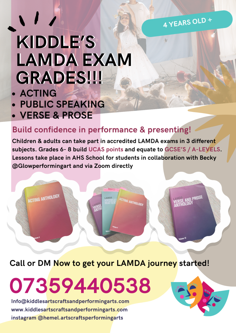 Kiddle's Arts, Crafts and Performing Arts