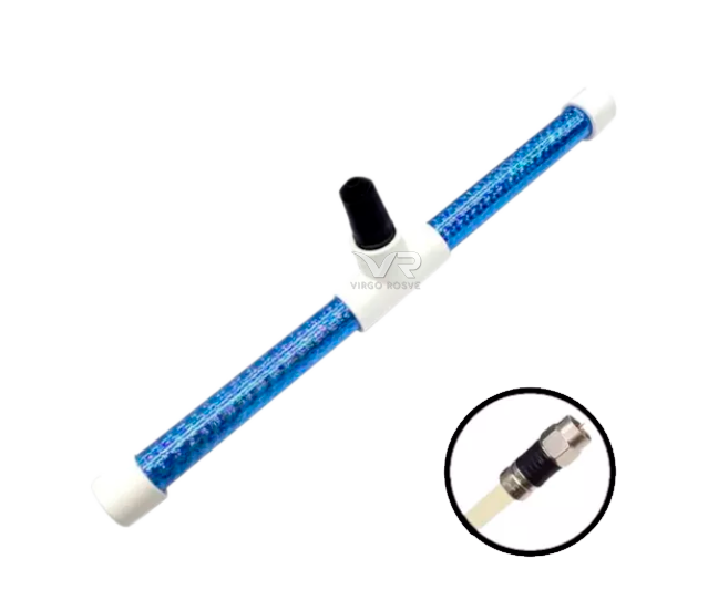 Antena Tubo PVC "T" (C/Cable Coaxial) | VIRGO ROSVE