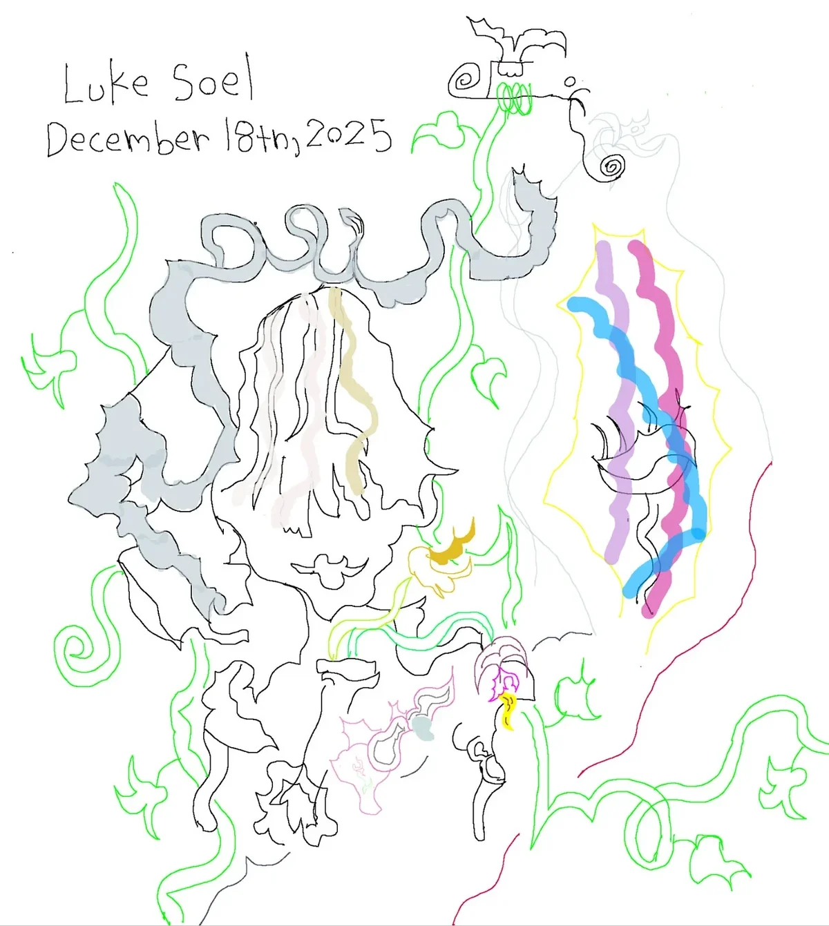 Luke Soel Drawing List 5 | Luke Soel Artist Page