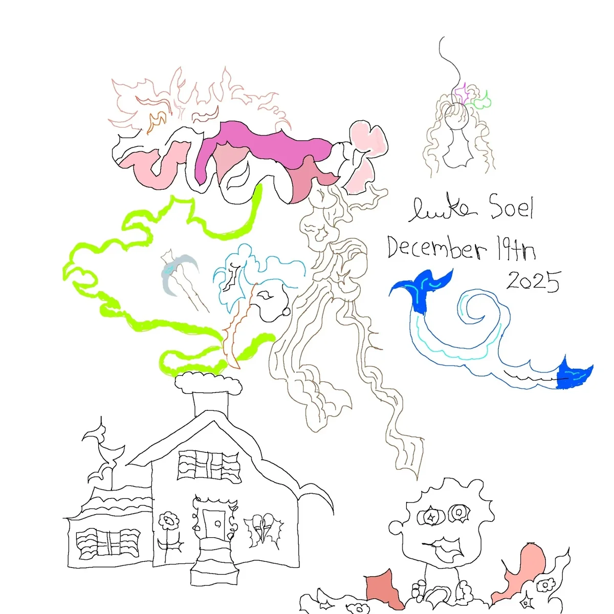 Luke Soel Drawing List 5 | Luke Soel Artist Page