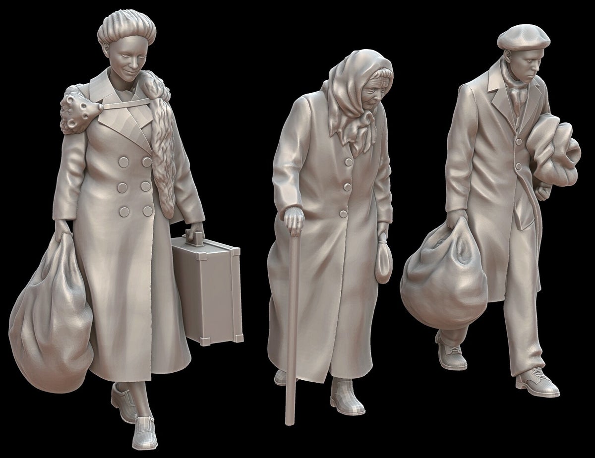 White Stork - Figures / 1/72 | MBMMODELS