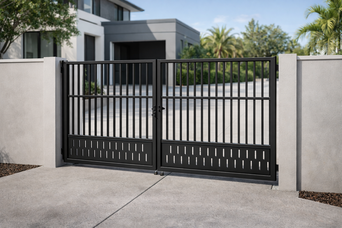 PWS Standard Gate V1 | 12ft Engineered Modern Steel Gate