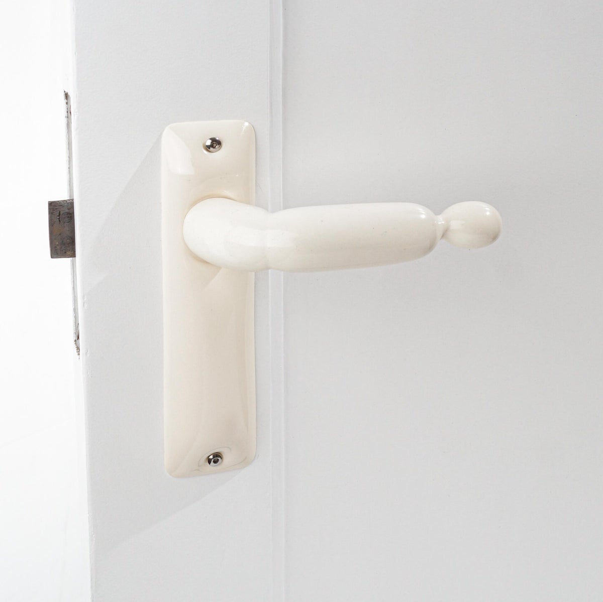 Keyless Door Plate | Creme Fraiche