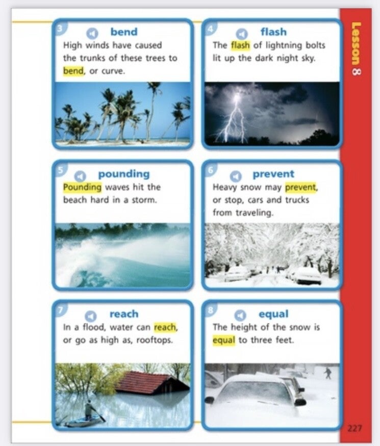 Lesson 8 - Super Storms / Journeys - stories, informative texts ...