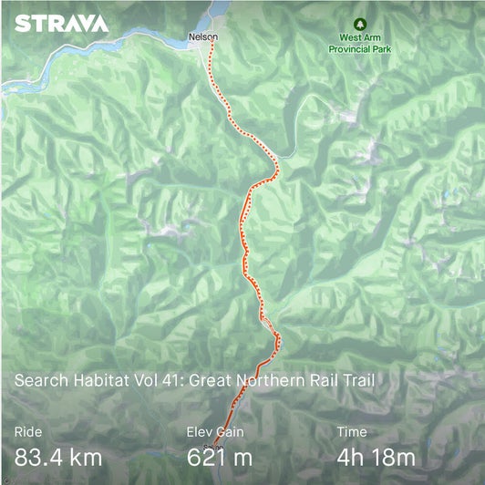 Nelson: Great Northern Rail Trail / Ride List | The Gravel Cyclist's ...