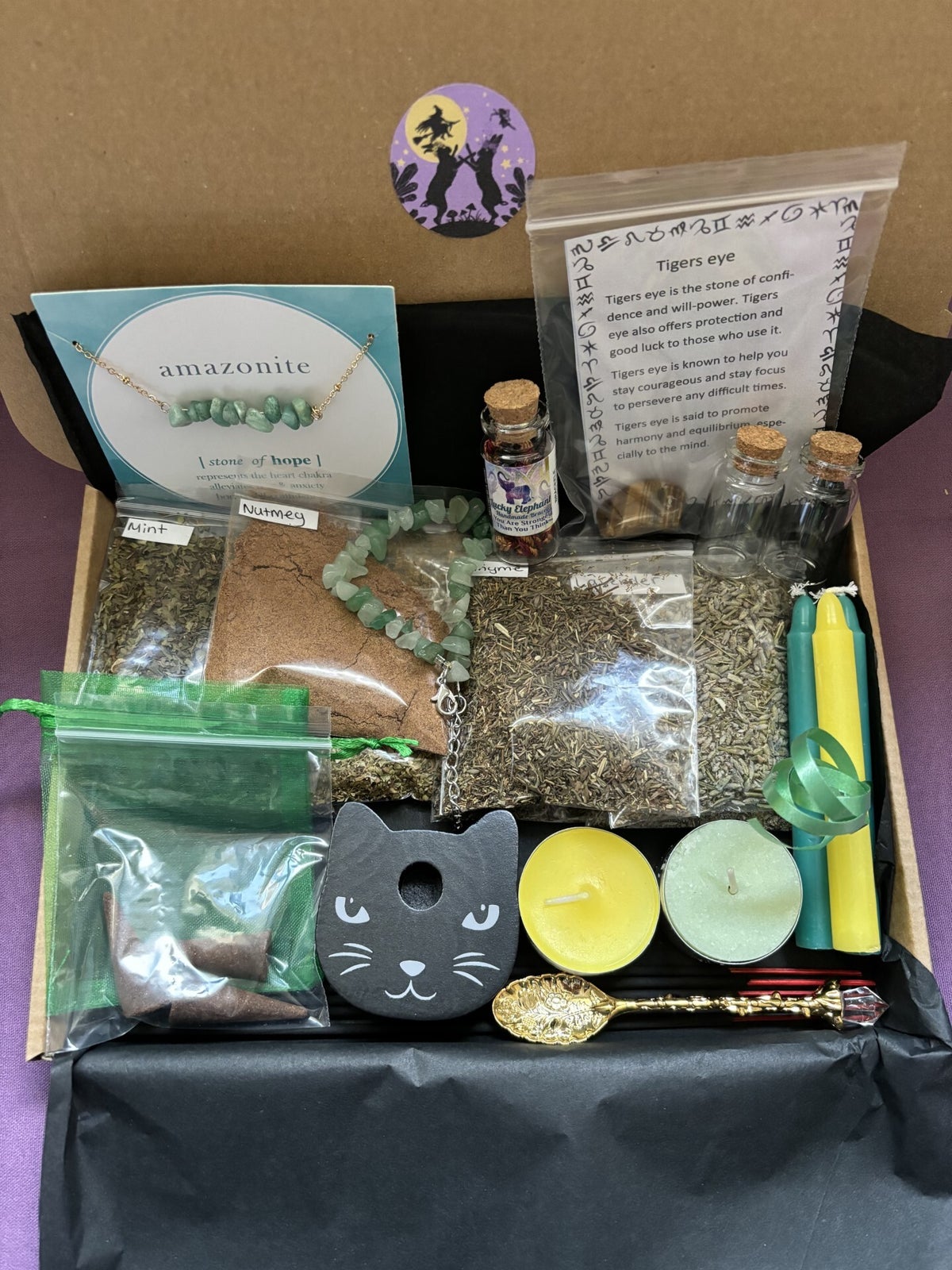 Luck/Success Spell Box | The Enchanted Hares