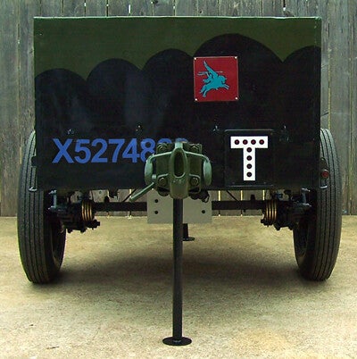 Aanhanger 10 Cwt / Aanhangers / Voertuigen | WW2 Info over Signal Corps ...