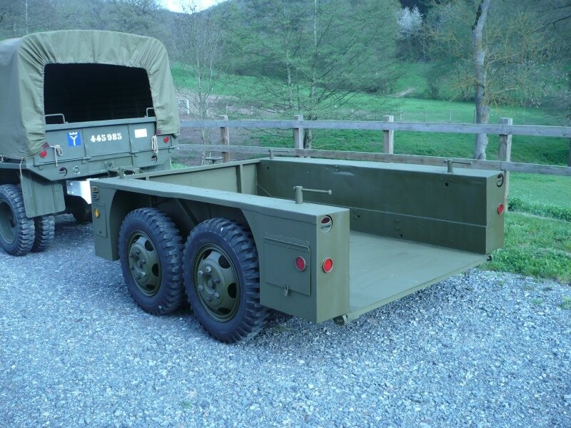 M18 trailer / Aanhangers / Voertuigen | WW2 Info over Signal Corps ...