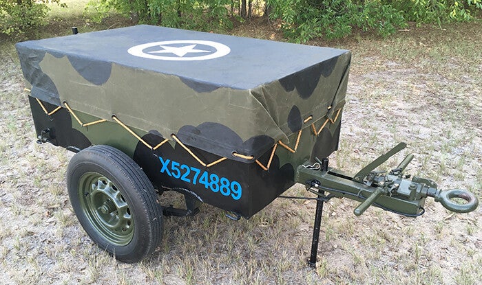 Aanhanger 10 Cwt / Aanhangers / Voertuigen | WW2 Info over Signal Corps ...