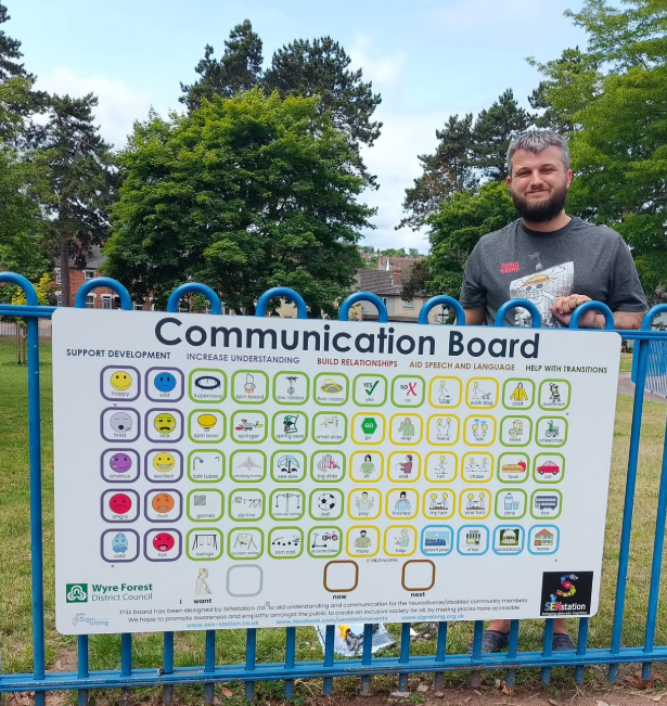 Communication Boards | SENstation | Custom | Public Parks and Spaces ...