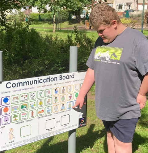 Communication Boards | SENstation | Custom | Public Parks and Spaces ...