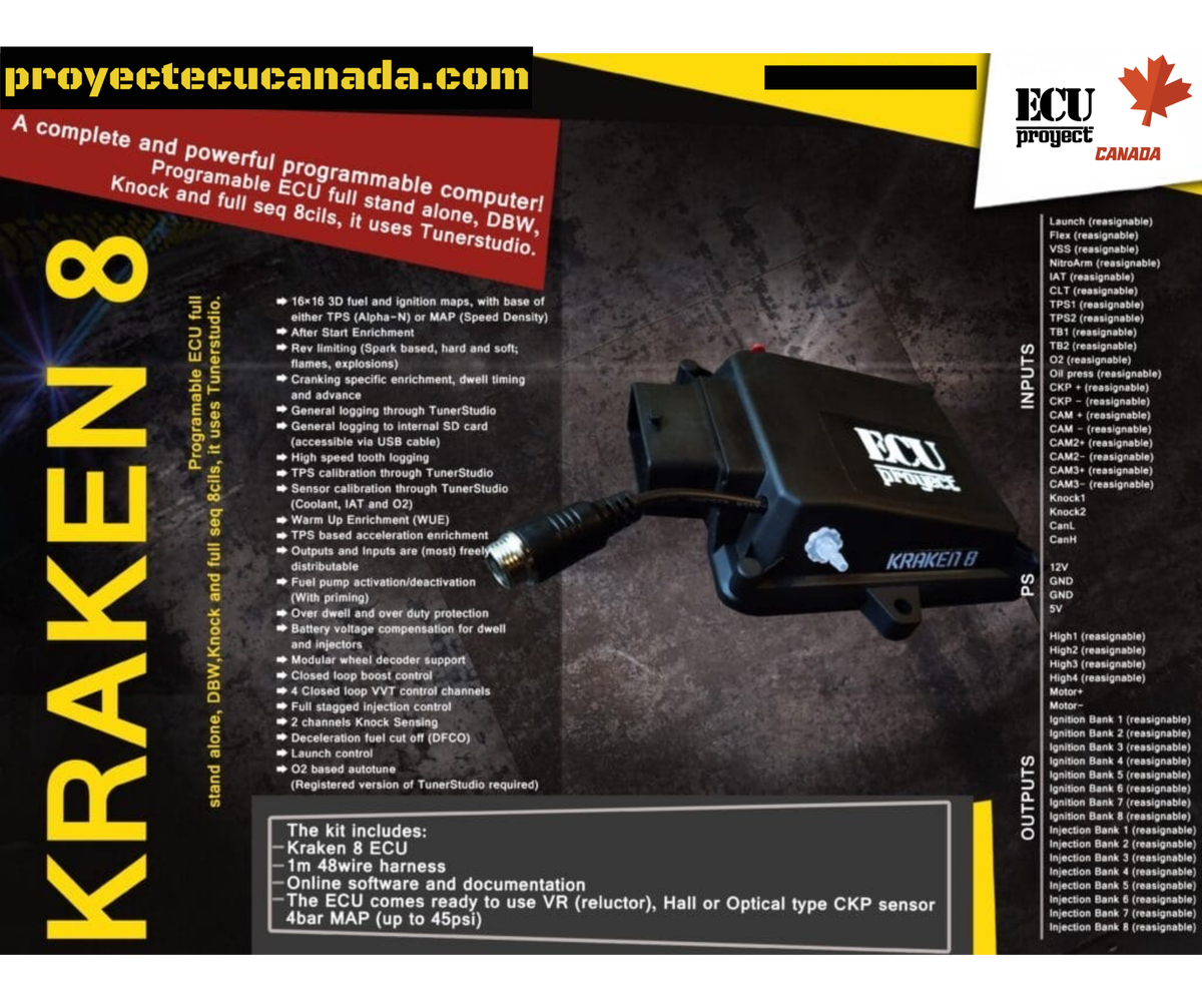 Kraken 8 | Proyect ECU Canada