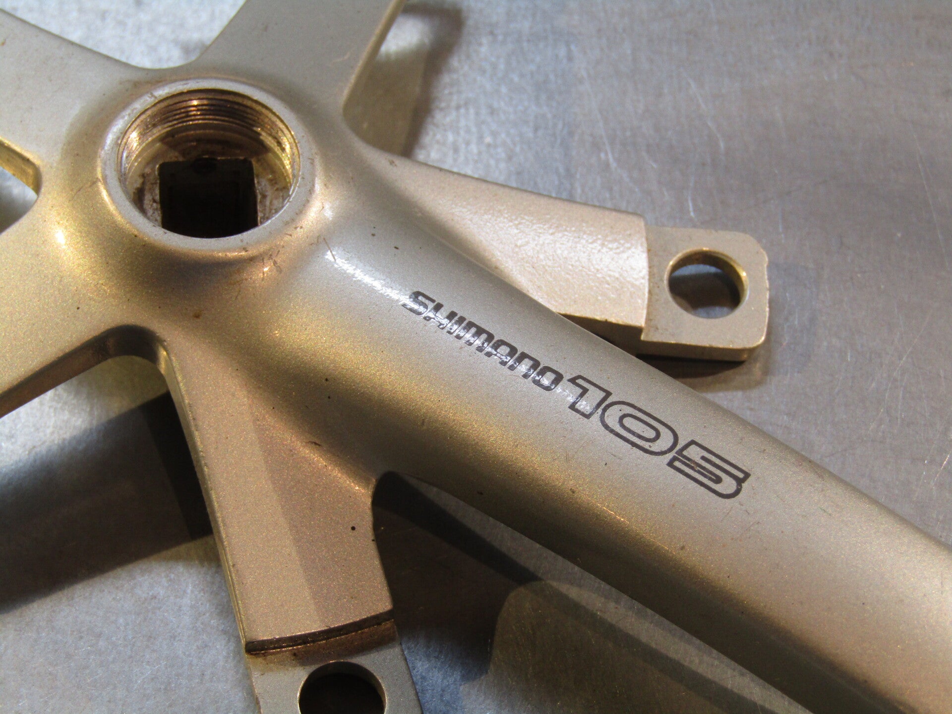 SHIMANO 105SC Right side crank arm 172.5mm / BSC - BCD 130mm NOS! BB22 ...