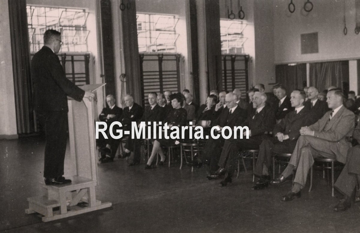 Original WW2 Dutch Collaboration NSB Press Photo - Installation NSB ...