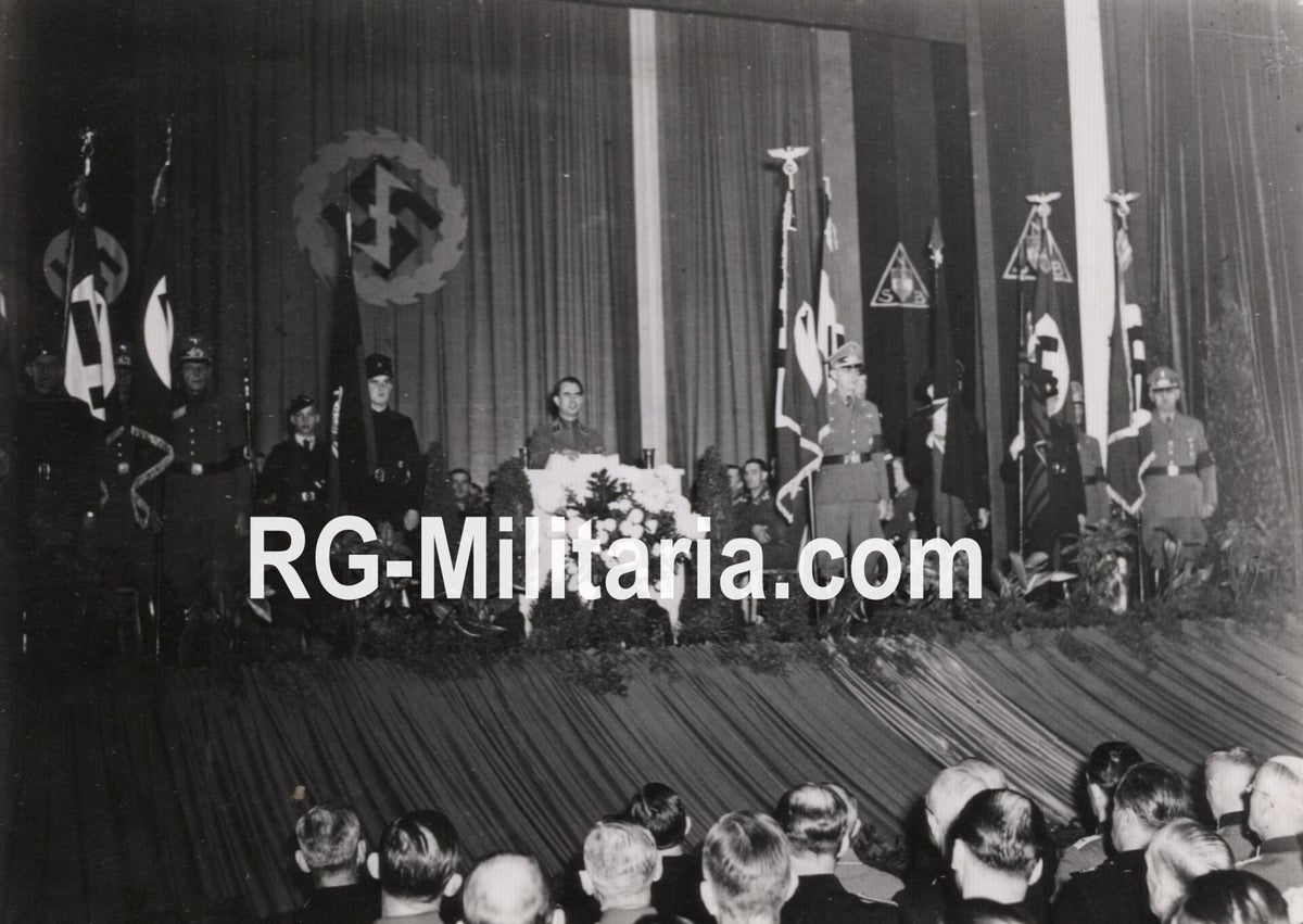Original WW2 Dutch Collaboration NSB Press Photo - 9th November ...