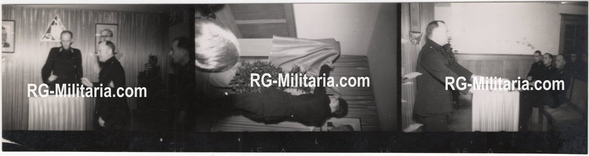 Original WW2 Dutch Collaboration NSB Press photo - Farewell gathering ...