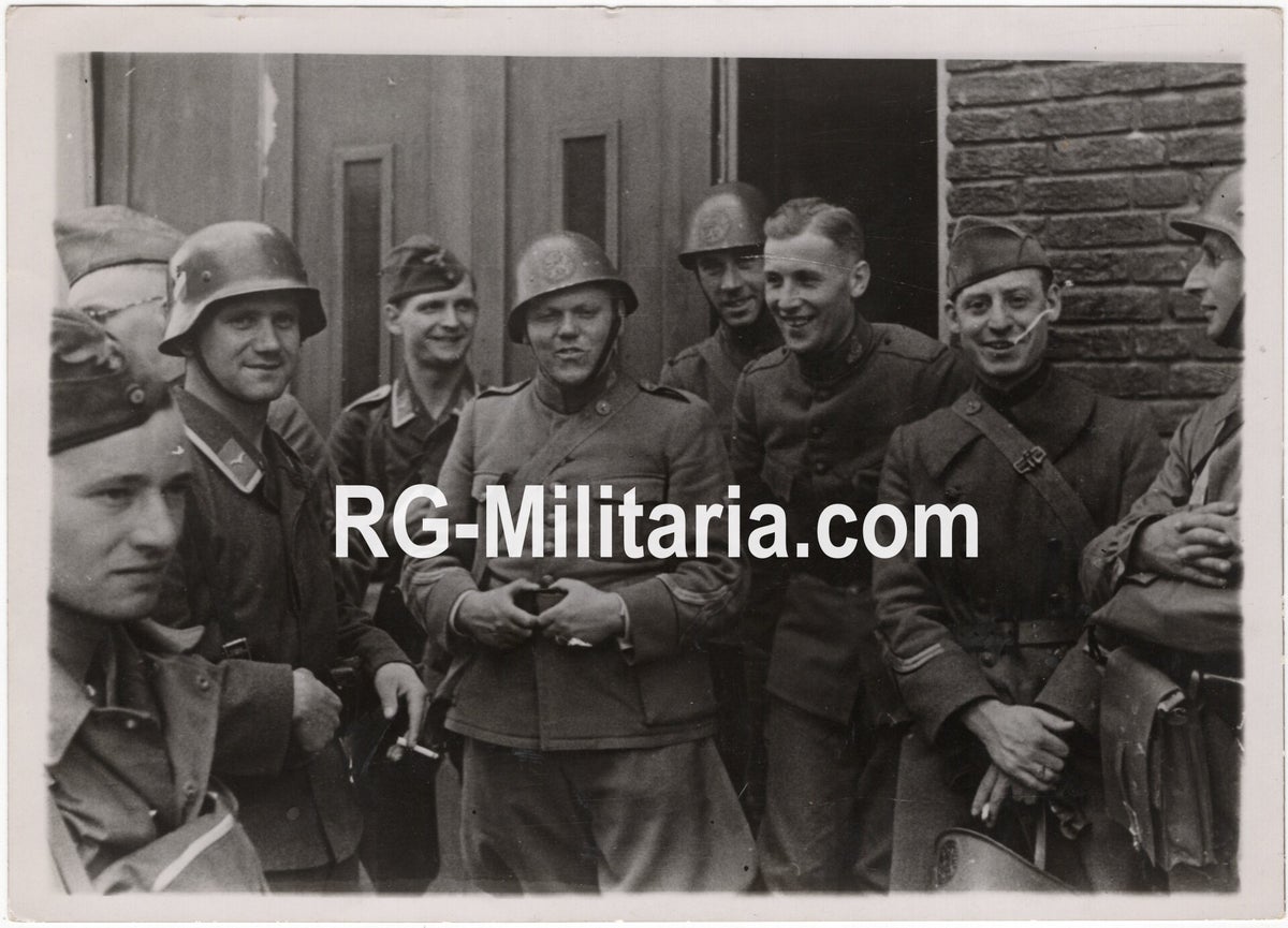 Original WW2 German Press Photo - Captured Dutch soldiers by ...