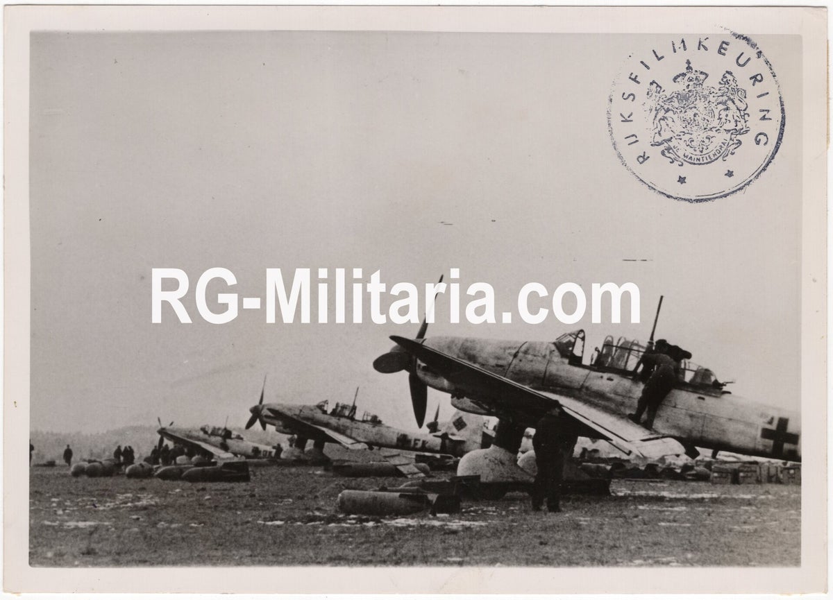 Original WW2 German Press Photo - Luftwaffe airplane Stuka Junker Ju 87 ...
