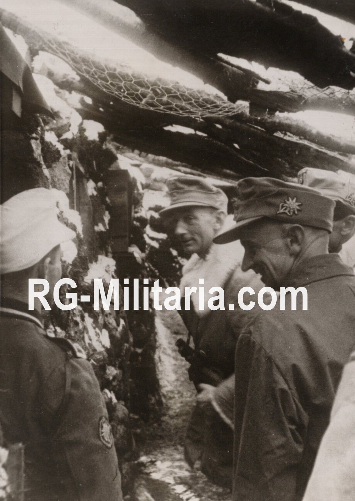 Original WW2 German Press Photo - Gebirgsjäger Generaloberst Eduard ...