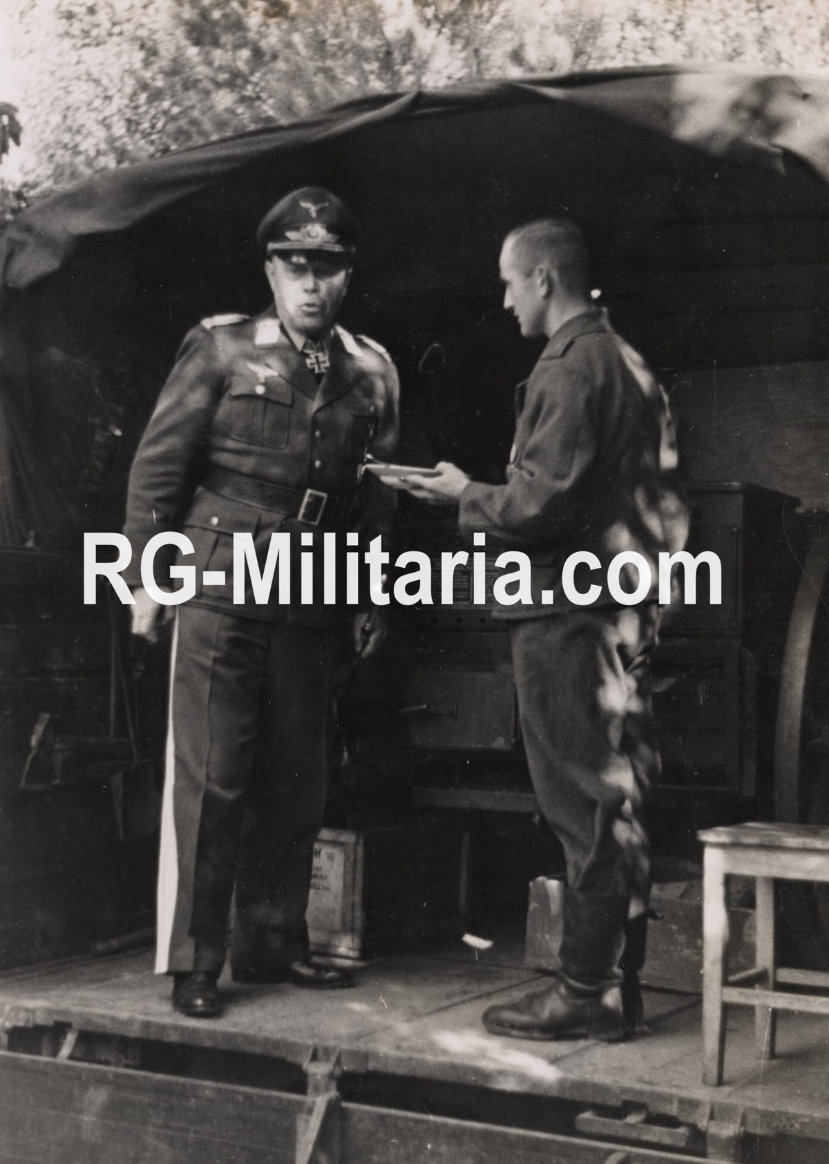Original WW2 German Press Photo - Generalfeldmarschall Albert ...