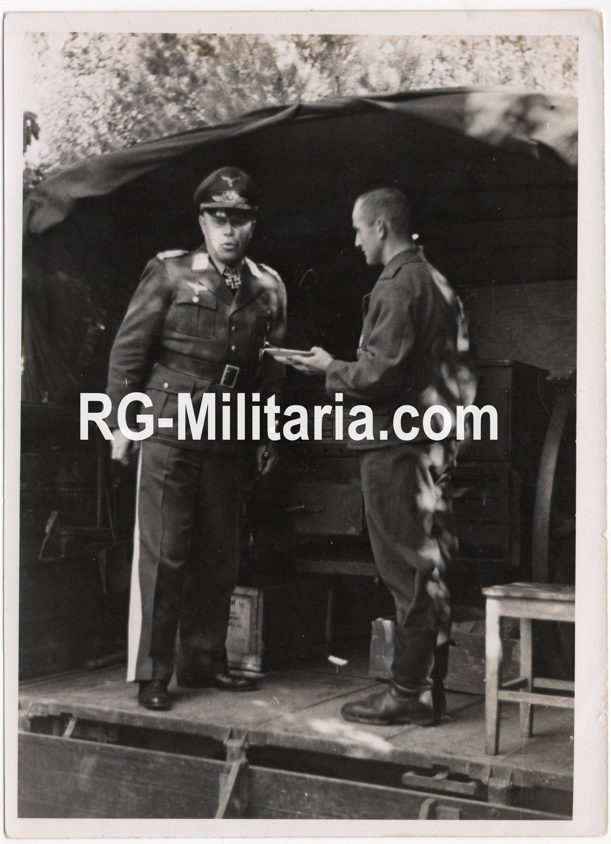 Original WW2 German Press Photo - Generalfeldmarschall Albert ...