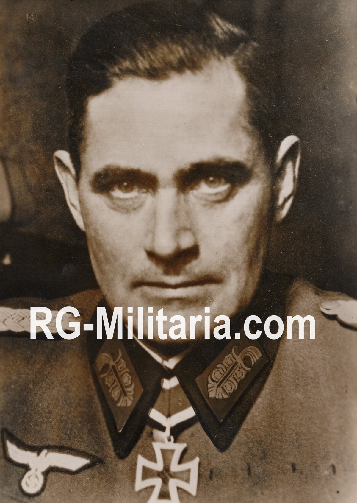 Original WW2 German Press Photo - Portrait Knights Cross Wearer ...