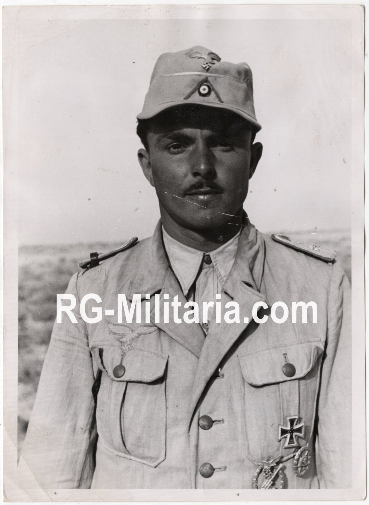 Original WW2 German Press Photo - Portrait Knights Cross Wearer ...