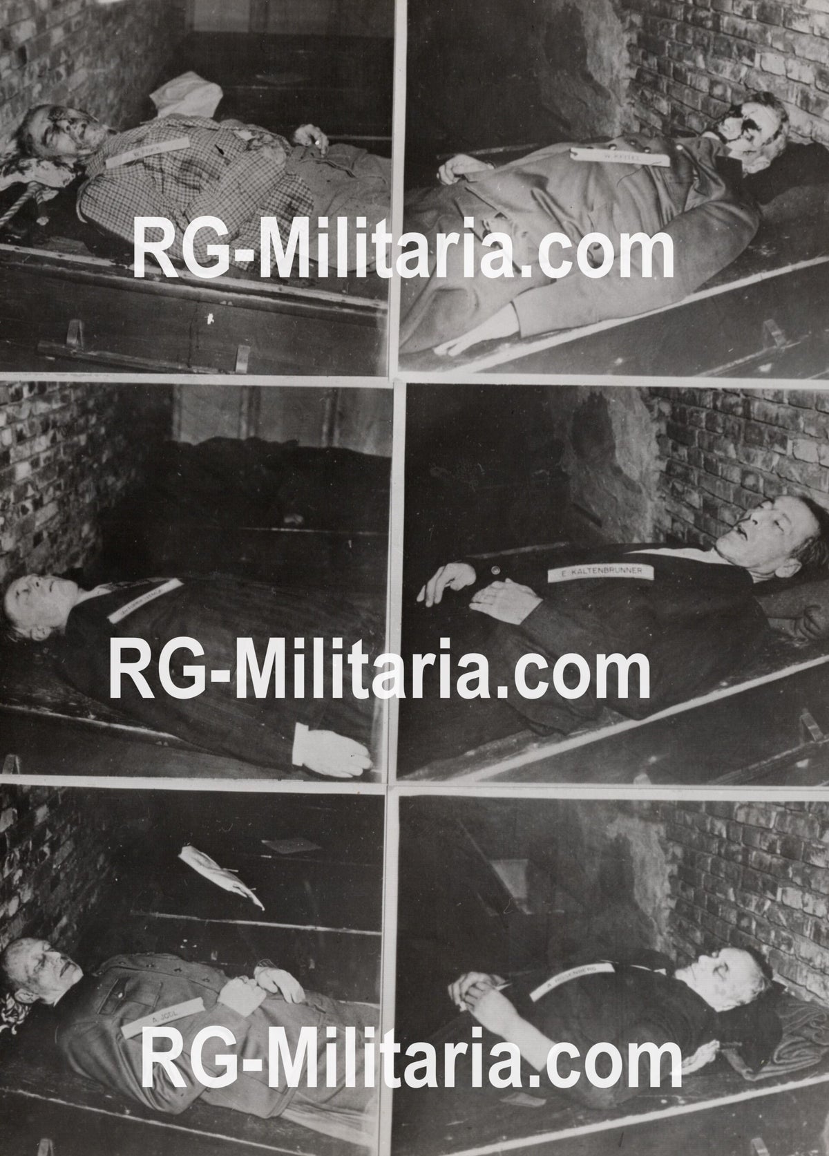 Original WW2 French Press Photo - Frank, Keitel, Ribbentrop ...