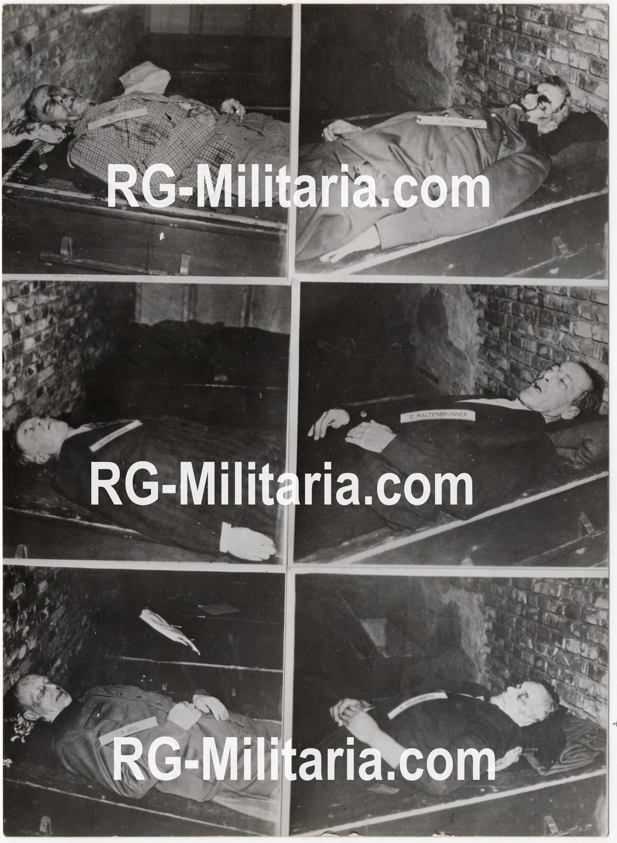 Original WW2 French Press Photo - Frank, Keitel, Ribbentrop ...