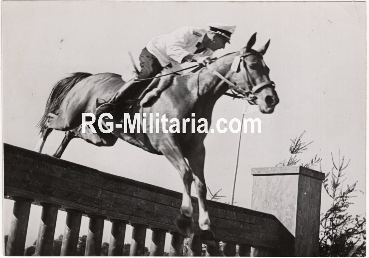 Original WW2 German Press Photo - SS-Gruppenführer Hermann Fegelein on ...