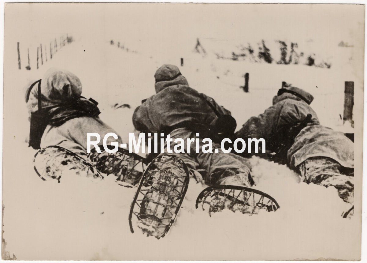 Original WW2 German Waffen SS Press Photo - Waffen SS soldiers in the ...