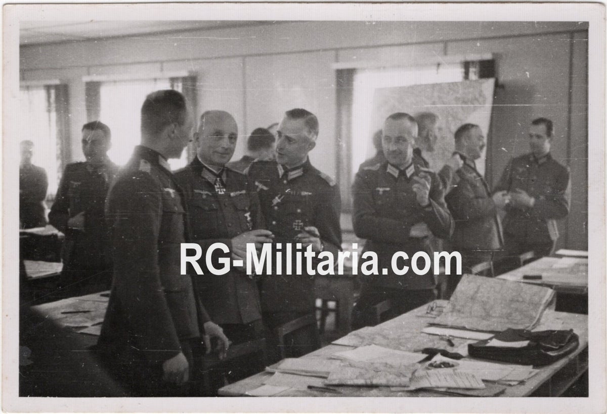 Original WW2 German Photo - Ritterkreuzträger, Knights cross wearer Officer