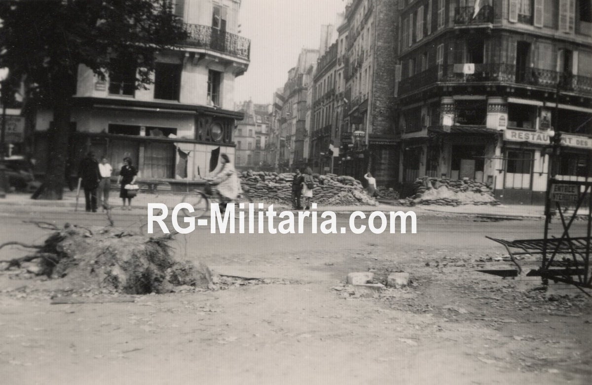 Original WW2 French Photo - Liberation of Paris, France (1944)