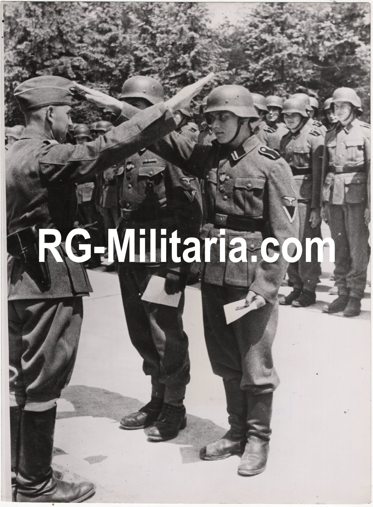 Original WW2 Italian Waffen SS Press Photo - Finnish Waffen SS ...