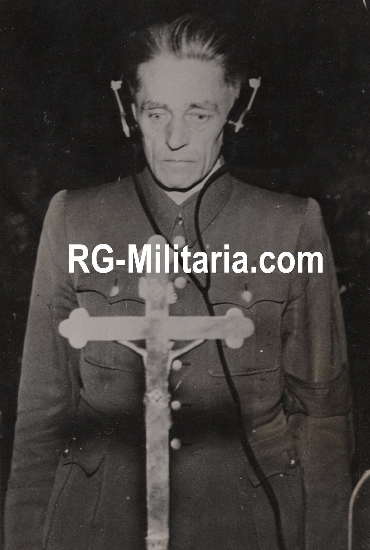 Original WW2 British Press Photo - SS-Obergruppenführer und General der ...