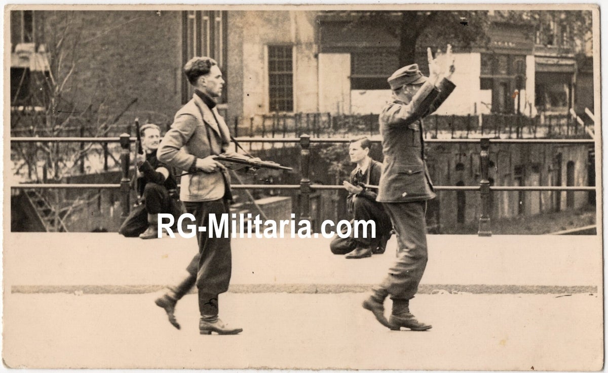 Original WW2 Dutch Liberation Photo - Dutch Resistance NBS Binnenlandse ...