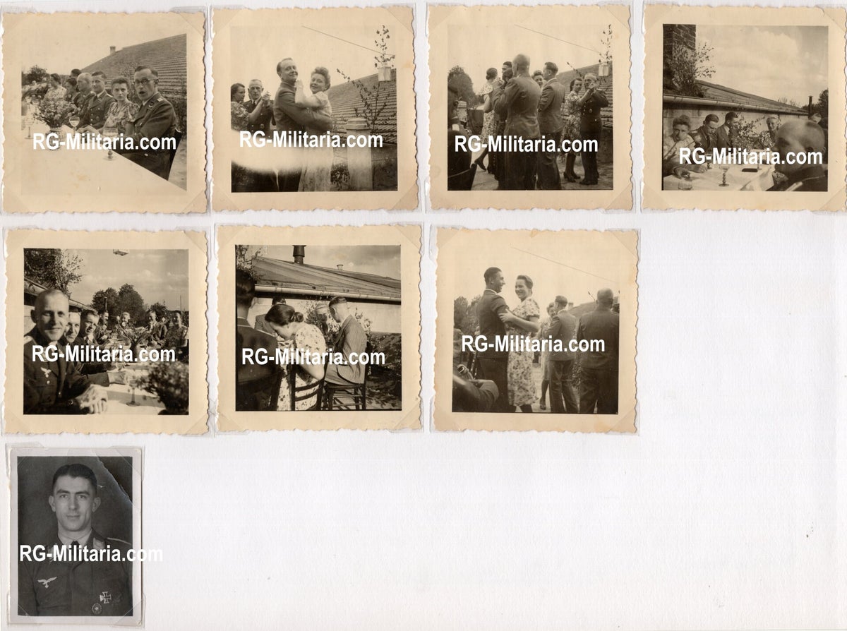 Original WW2 German Photo Set - Luftwaffe Stab 6 Panzer Division ...