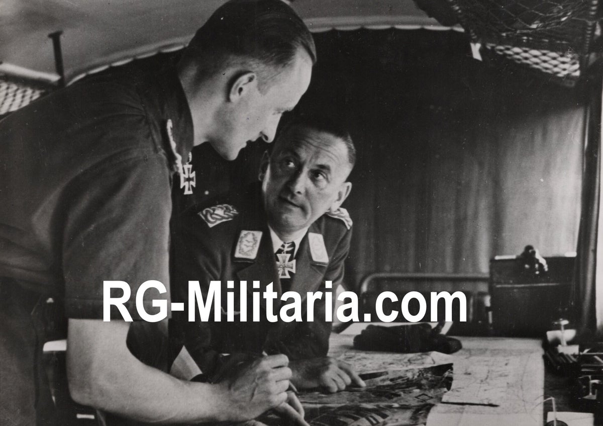 Original WW2 German Press Photo - Knights Cross Wearer ...