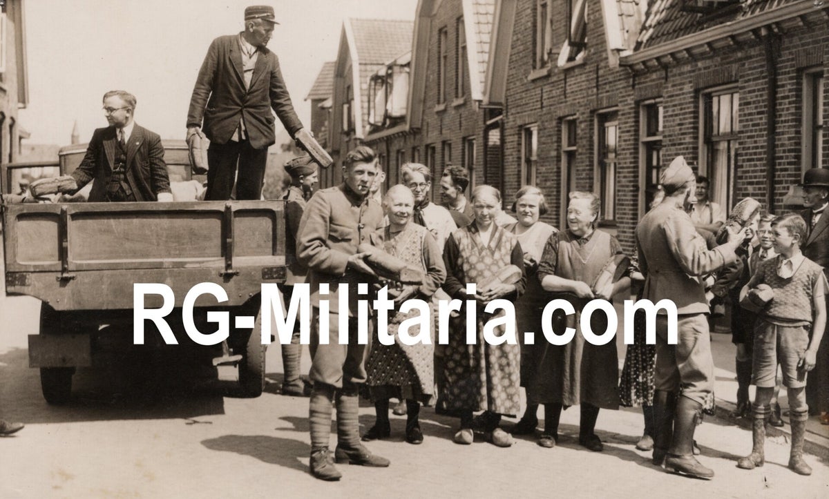 Original WW2 Dutch Press Photo - Dutch POW prisoners of war from ...