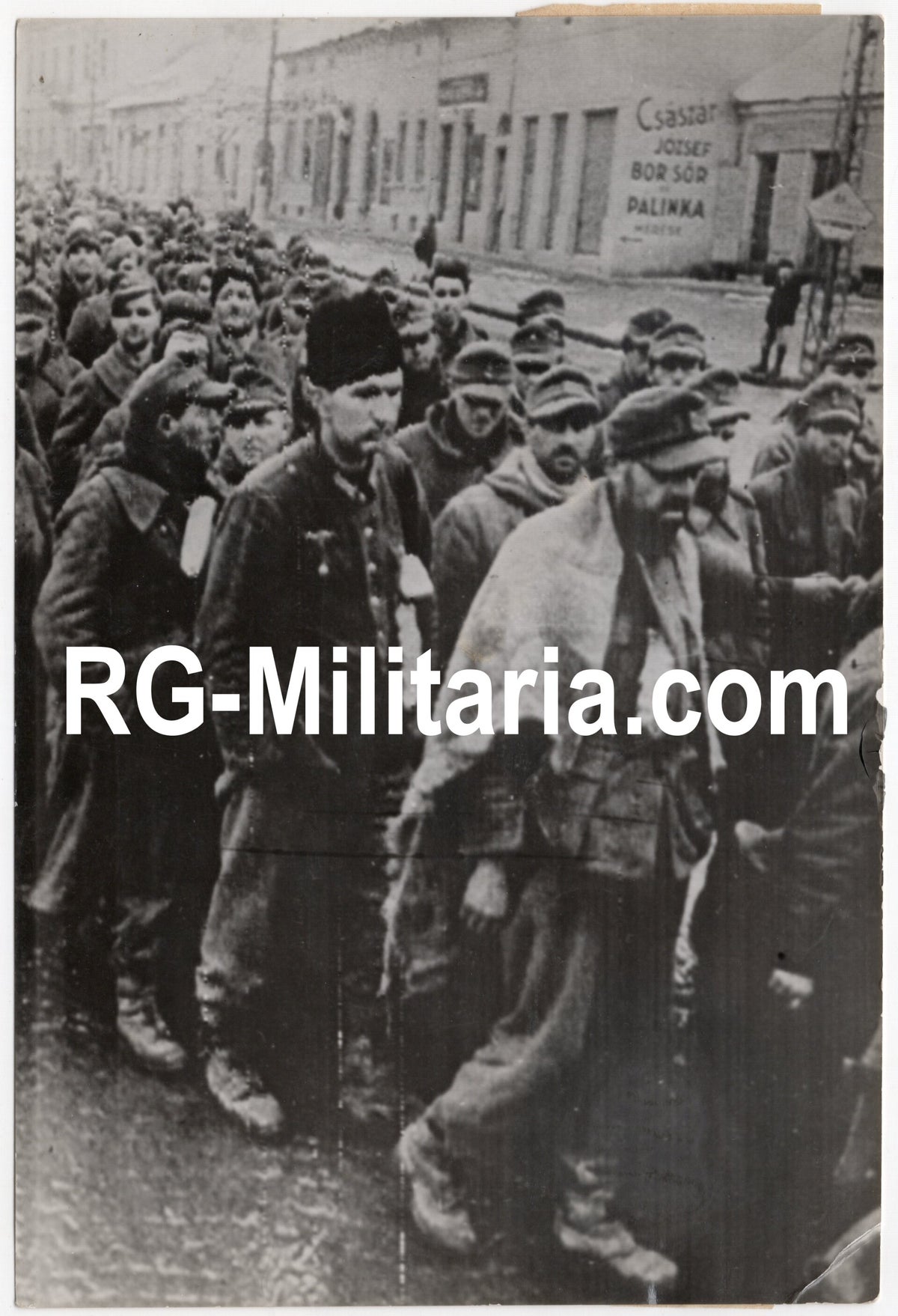 Original WW2 French Press Photo - German POW soldiers in Russian ...