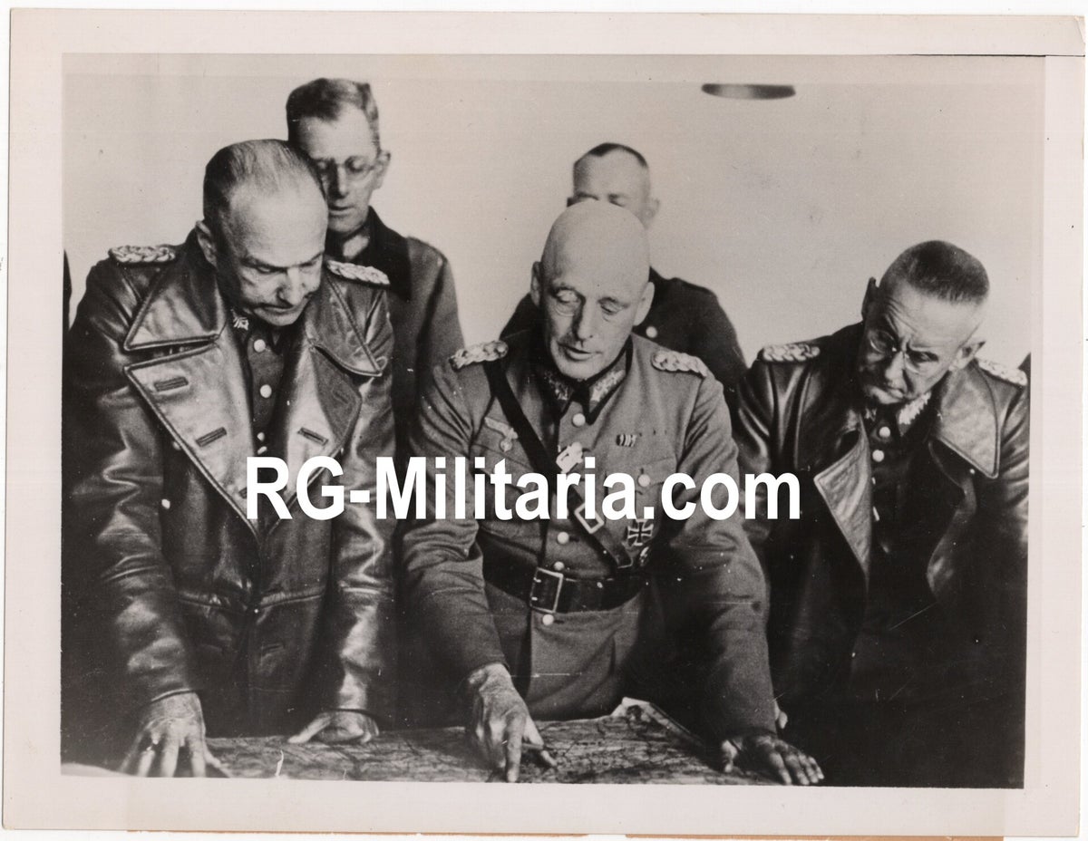Original WW2 US Press Photo - Generalfeldmarschall Walther von ...